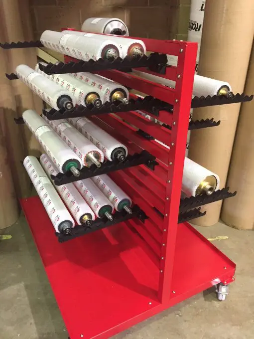 Roller Racking System - Roller Racks - bfs Pressroom Solutions